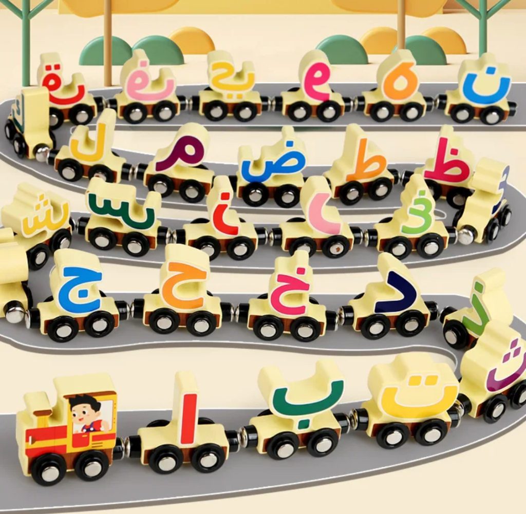 Huruf Hijaiyah Train Set - Arabic Storybooks English Translation For ...
